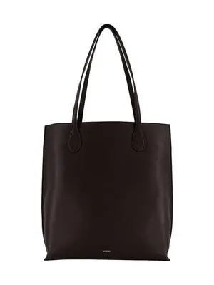 Vince Athene Leather Tote - Cacao
