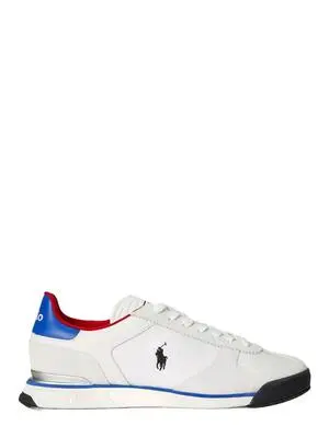 Polo Ralph Lauren Logo-detail Low Top Sneakers - White