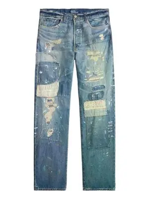 Polo Ralph Lauren Patchwork Jeans - Blue