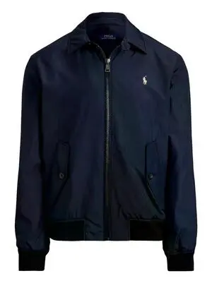Polo Ralph Lauren Zip-up Jacket With Logo - Blue