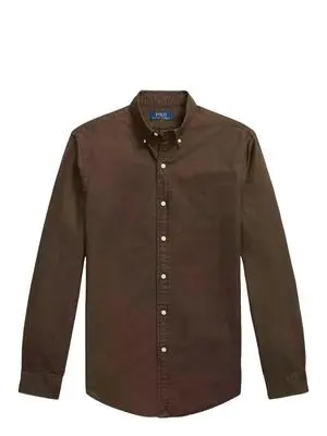 Polo Ralph Lauren Long-sleeve Cotton Shirt - Brown