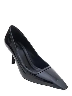 PROLOGUE SHOES Rona Pointed-Toe Pumps Black Patent