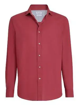 Brunello Cucinelli Muslin Shirt - Cherry