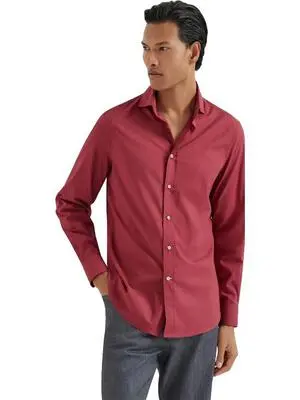 Brunello Cucinelli Muslin Shirt Cherry