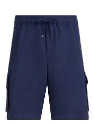 Brunello Cucinelli Bermuda Shorts With Cargo Pockets - Blue