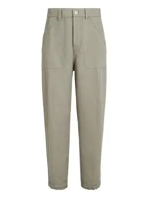 Brunello Cucinelli Drill Trousers - Khaki