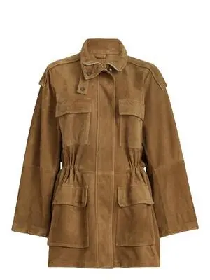 BRUNELLO CUCINELLI Suede Safari Jacket