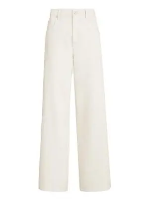 Brunello Cucinelli Relaxed Trousers - Chalk
