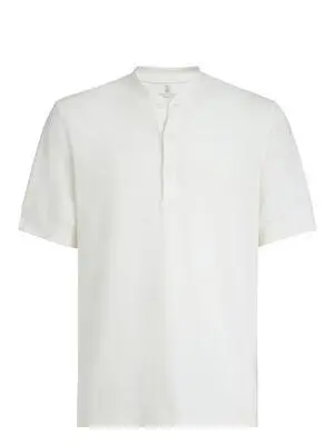 Brunello Cucinelli Cotton Jersey T-shirt - Off-white