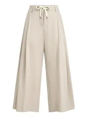 Brunello Cucinelli Couture Interlock Trousers - Beige