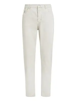 Brunello Cucinelli Garment-dyed Denim Trousers - Yuta