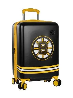 HEYS Nhl Boston Bruins 21-inch Luggage - Black