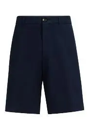 Brunello Cucinelli Garment-dyed Bermuda Shorts - Navy Blue