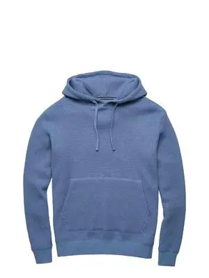 SURFSIDE SUPPLY CO. Surfside Supply Co. Ivan Waffle Thermal Hoodie Blue Heather