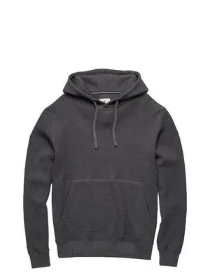 SURFSIDE SUPPLY CO. Surfside Supply Co. Ivan Waffle Thermal Hoodie Charcoal Heather