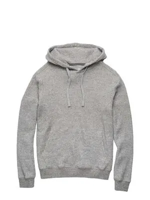 SURFSIDE SUPPLY CO. Surfside Supply Co. Ivan Waffle Thermal Hoodie Heather Grey
