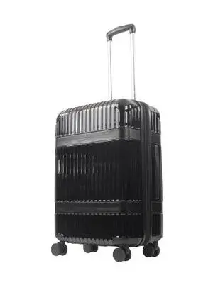 MARTHA STEWART 26" Hardside Spinner Suitcase - Black