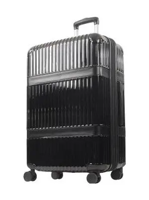 MARTHA STEWART 30" Hardside Spinner Suitcase - Black