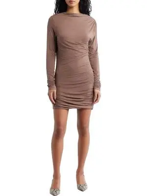 ARTLESS FOREVER Romy Mini Dress - Light Brown