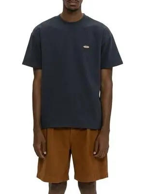 MAUI & SONS Surface Cotton Blend T-shirt - Navy
