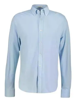 Gant Pique Stretch Jersey Shirt - Blue