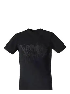 Vetements Logo-print T-shirt - Black