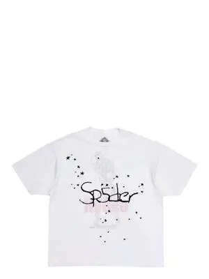 SP5DER X Cactus Jack Travis Scott Days Before Rodeo Ii T-shirt - White