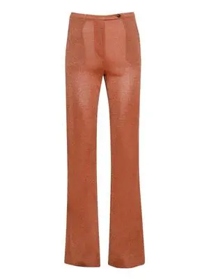 Miu Miu Straight Fit Pants - Orange