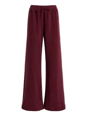 ETERNE Drawstring Wide-Leg Sweatpants