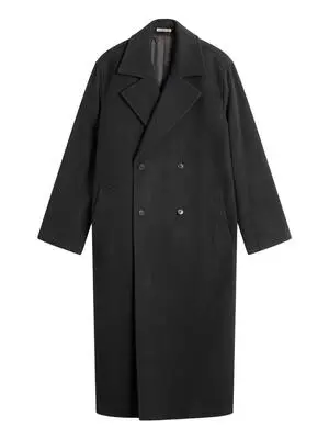 Auralee Mosser Chesterfield Coat - Black