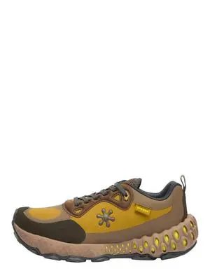 SPUNGE Osmosis Sneaker - Brown/mustard/yellow