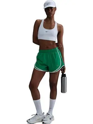 Nike Tempo Dri-fit Mid-rise Brief-lined Running Shorts - Green
