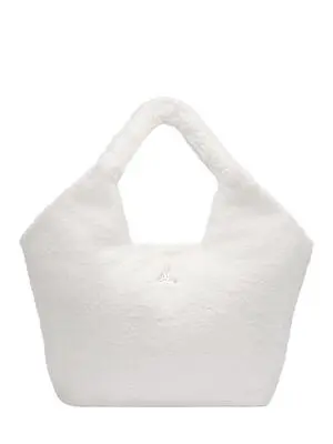 JORDAN Monarch High-pile Tote - White
