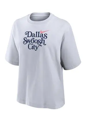 Nike Swoosh Cities Dallas Boxy T-shirt - White