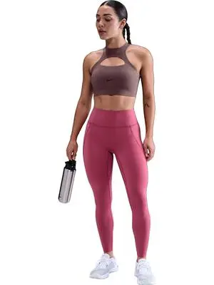 Nike Universa High-waisted 7/8 Leggings With No Front Seam - Purple