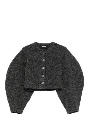 ROTATE BY BIRGER CHRISTENSEN Bouclé Jacket - Grey