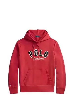 Polo Ralph Lauren Logo-appliqué Hoodie - Red