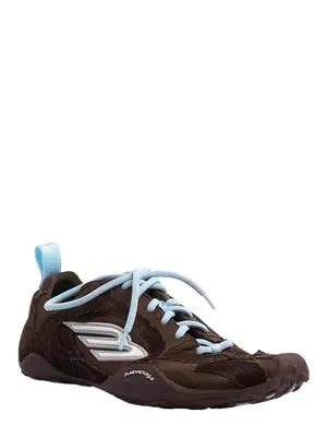 Balenciaga Monday Ultra Sneakers - Brown/white/light Blue