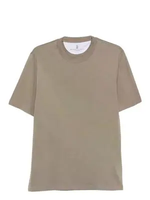 Brunello Cucinelli Crew-neck T-shirt - Green