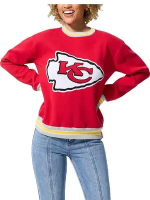 Terez Jacquard Crewneck Sweater - Kansas City Chiefs