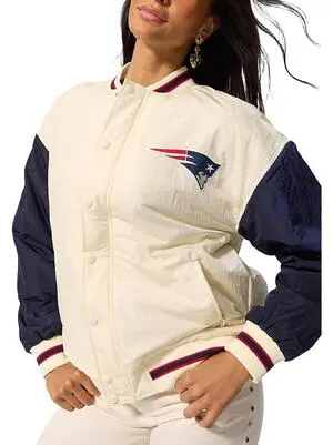 Terez Bomber Jacket - New England Patriots