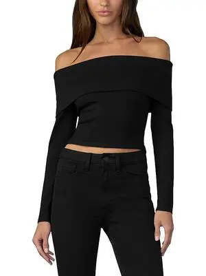 Joe's Jeans The Olive Off-the-shoulder Top - Black