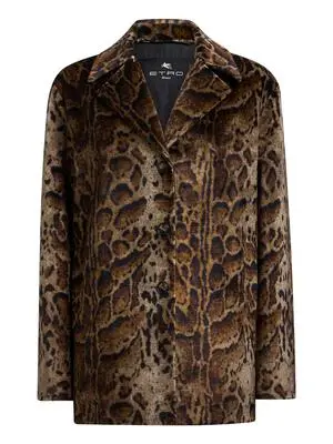 Etro Printed Jacket - Neutral