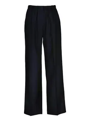 Gant Elasticated-waistband Trousers - Blue