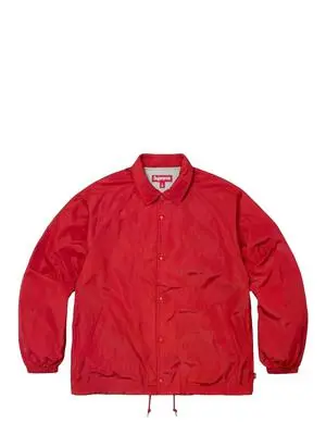 Supreme Old English Arc Coaches Jacket - Red