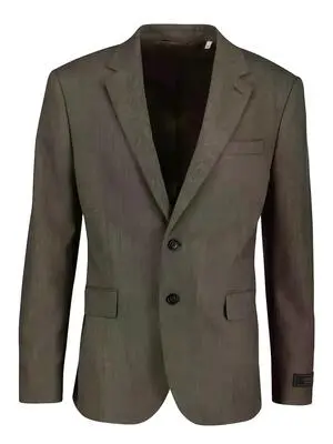 Gant Flannel Herringbone Suit - Brown