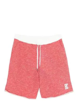 Brunello Cucinelli Logo-print Drawstring Shorts - Red