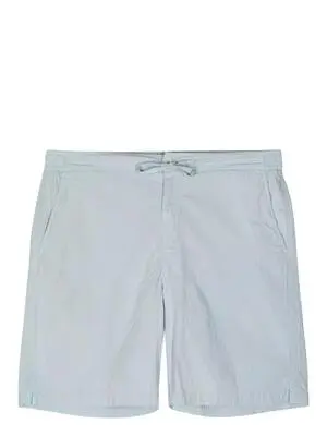 Frescobol Carioca Sergio Cotton-blend Shorts - Blue