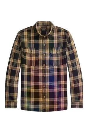 Ralph Lauren Plaid-check Shirt - Brown