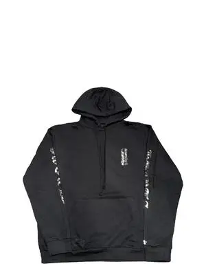 Chrome Hearts Foil-print Hoodie - Black